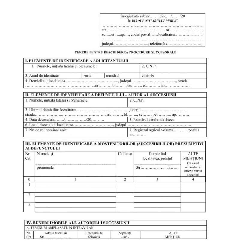 Acte și documente necesare pentru procedura de succesiune - WOWBiz