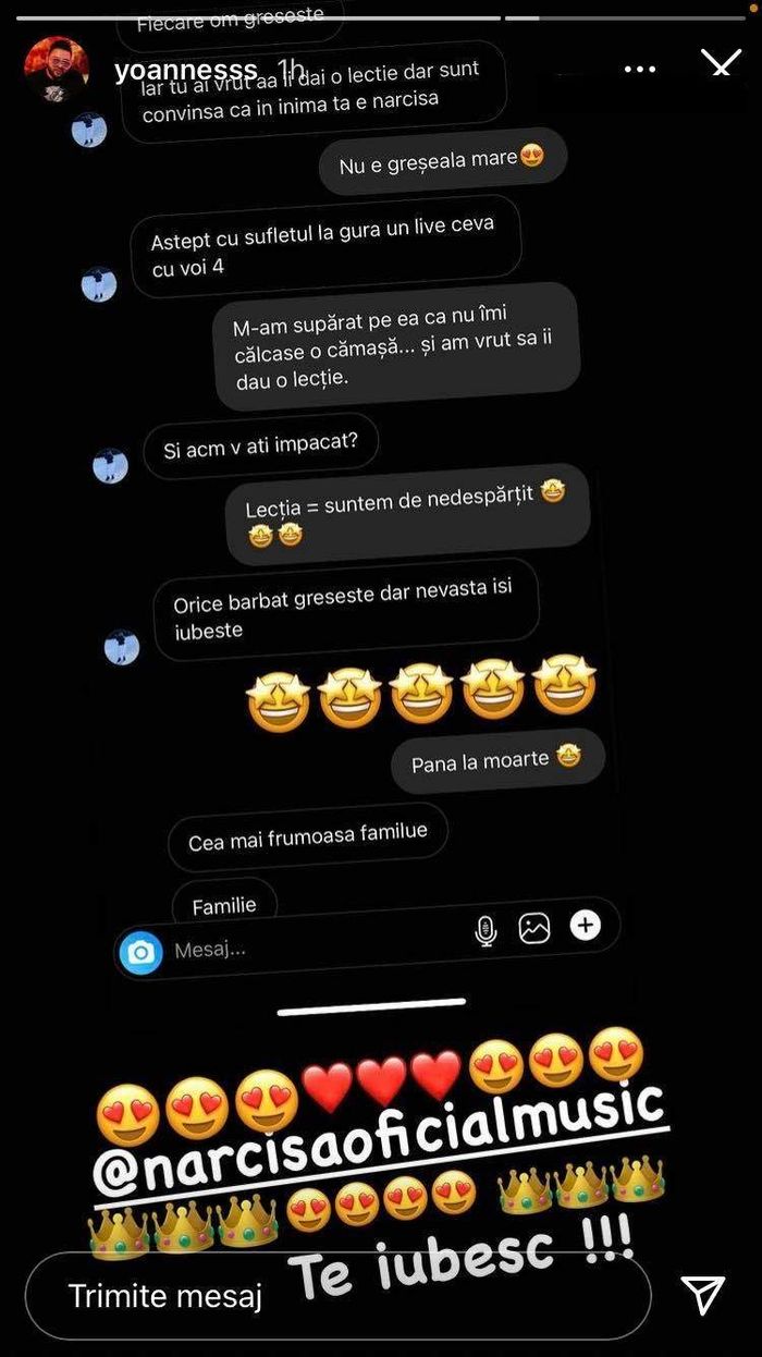 Răsturnare de situație! Narcisa Moisa și Yoannes s-au împăcat! Cei doi ...
