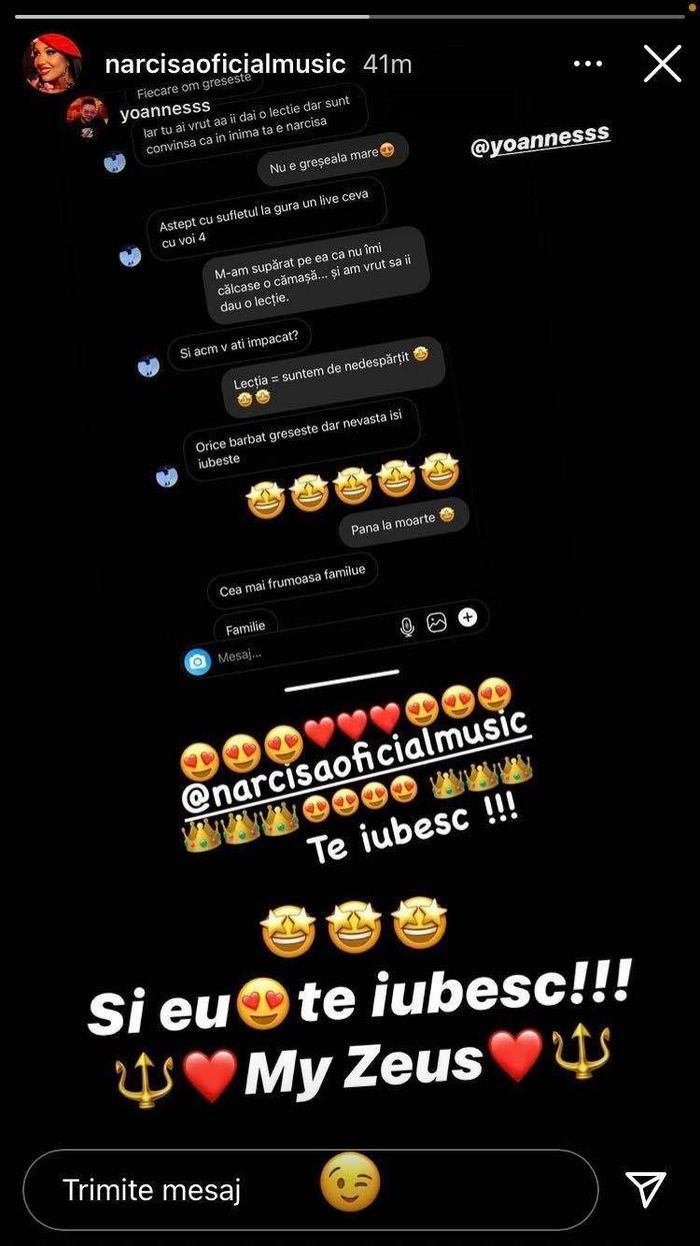 Răsturnare de situație! Narcisa Moisa și Yoannes s-au împăcat! Cei doi ...