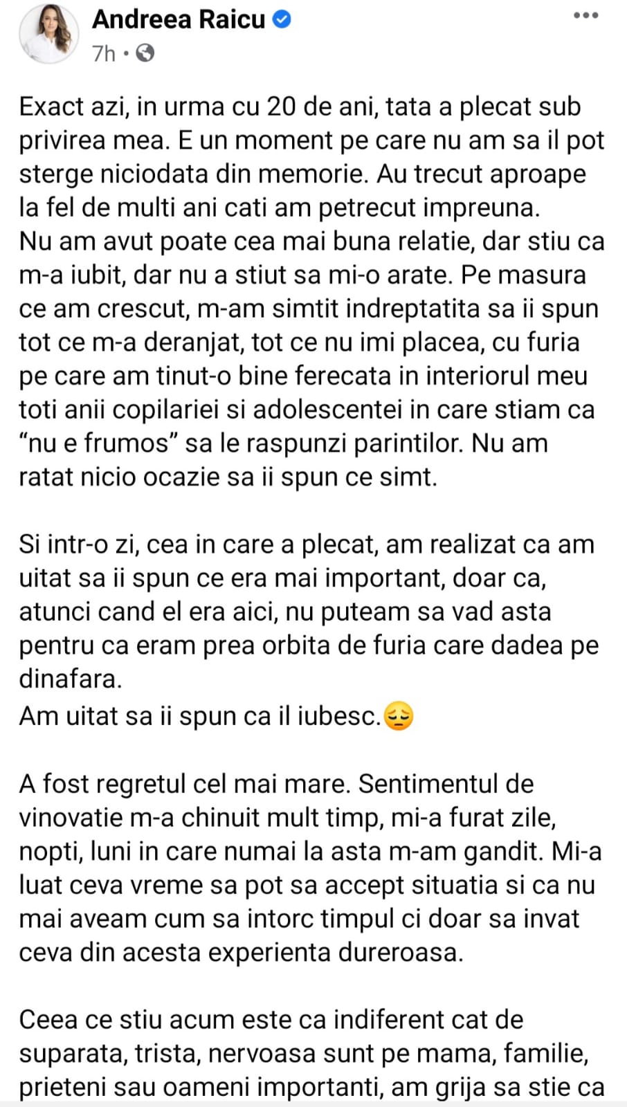 Reacția Andreei Raicu, după ce s-a speculat că este însărcinată ...