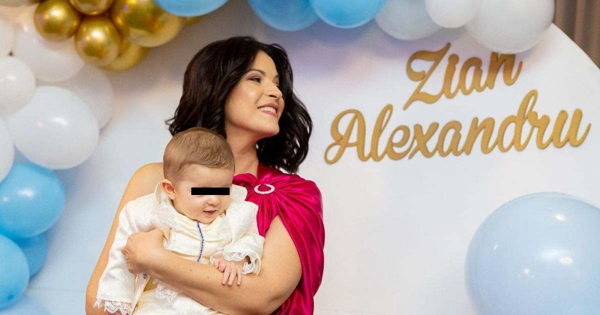 Geanina Lungu și-a botezat băiețelul în ziua de Crăciun! „Ziua în care ...