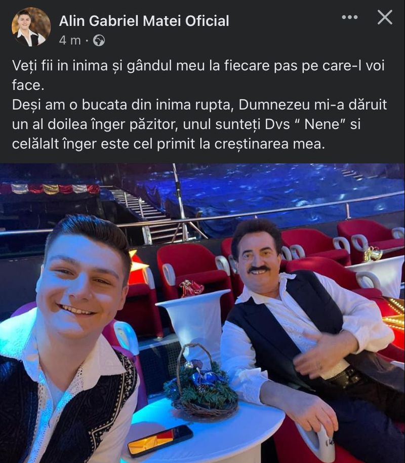 Alin Gabriel suferă după Petrică Mîțu Stoian, chiar în prima zi a ...