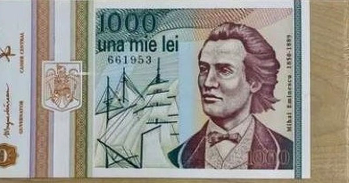 Poți câștiga o sumă fabuloasă dacă ai acasă bancnota de una mie lei, cu ...