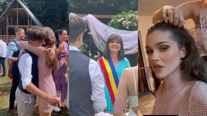 Theo Rose, primele imagini de la nuntă! Bucurie mare în familia ...