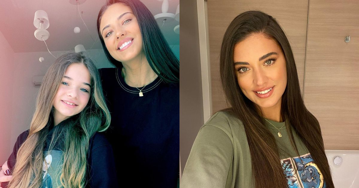 Antonia, imagine adorabilă alături de toți cei trei copii ai săi ...