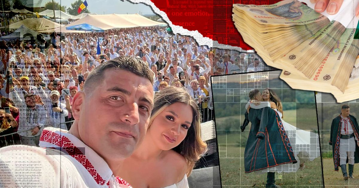 Cu câți bani s-a ales George Simion, după nunta cu peste 10 mii de ...