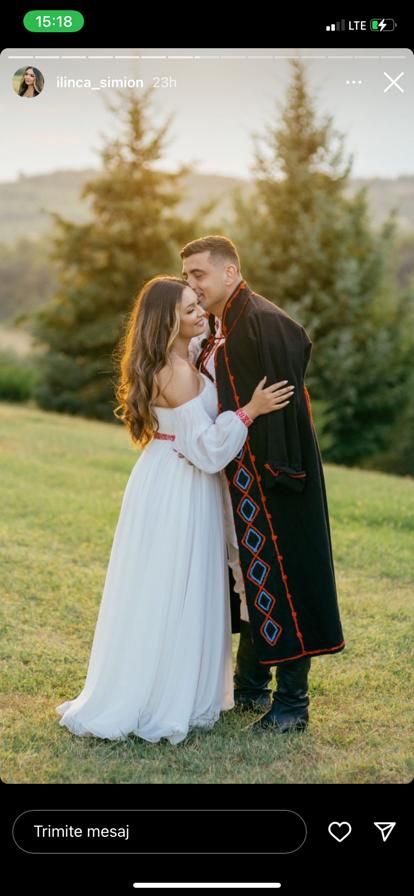 Ce a apărut pe pagina de Instagram a Ilincăi Munteanu, după căsătoria ...