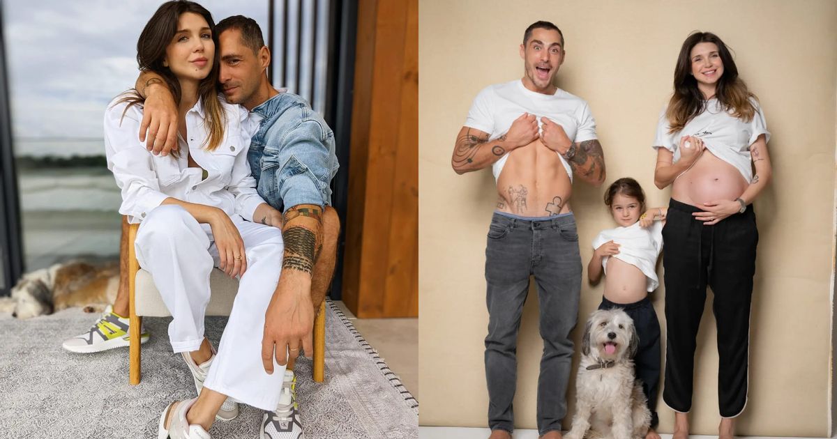 Alice Cavaleru și Vladimir Drăghia, prima imagine alături de noul membru al familiei, Alegra ...