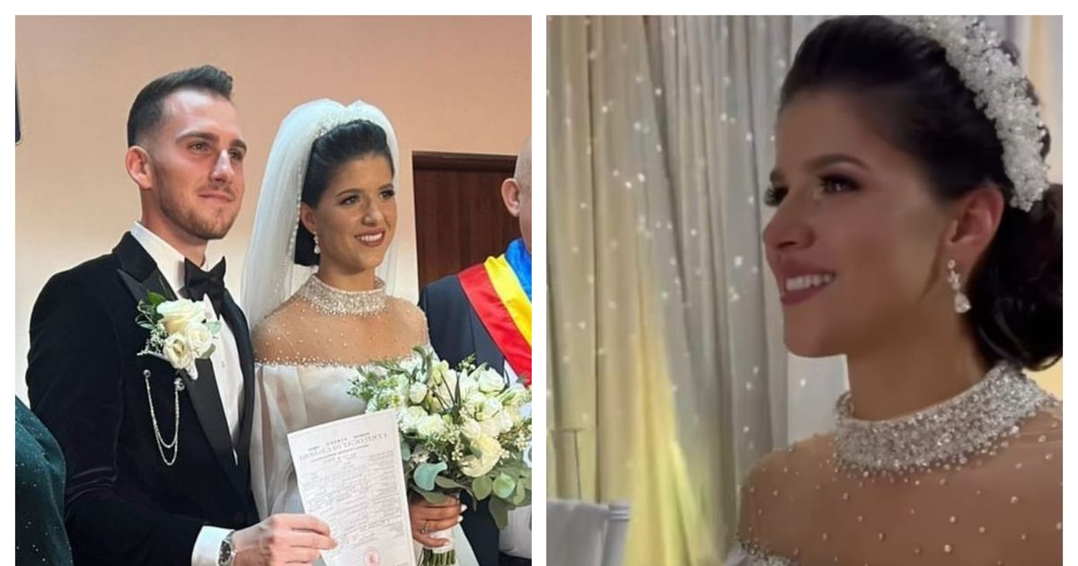 Geta Sterp, în lacrimi la propria nuntă! Imaginile apărute acum ...