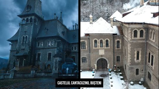 În ce locații din România s-a filmat serialul „Wednesday". Castelul ...