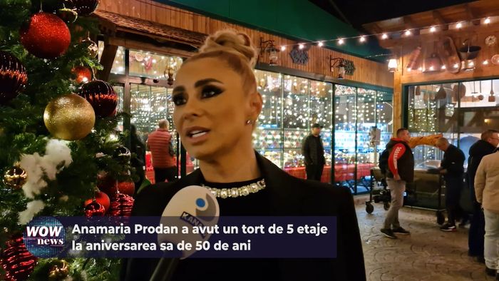 Lux și opulență la petrecerea aniversară a Anamariei Prodan. Avem imagini spectaculoase de la ...