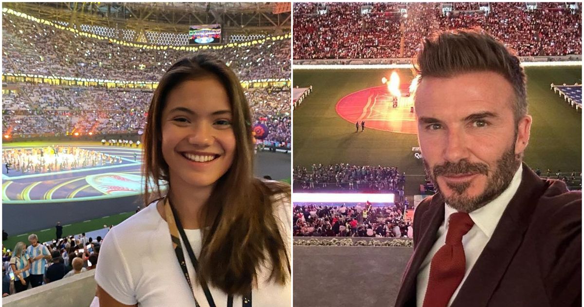 David Beckham și Emma Răducanu, imagine de senzație la finala ...