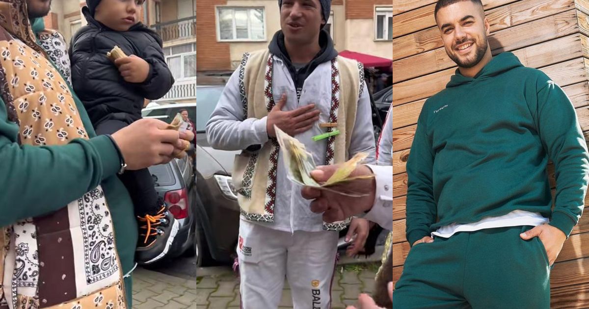 Suma enormă pe care Culiță Sterp le-a dat-o colindătorilor. Artistul a ...