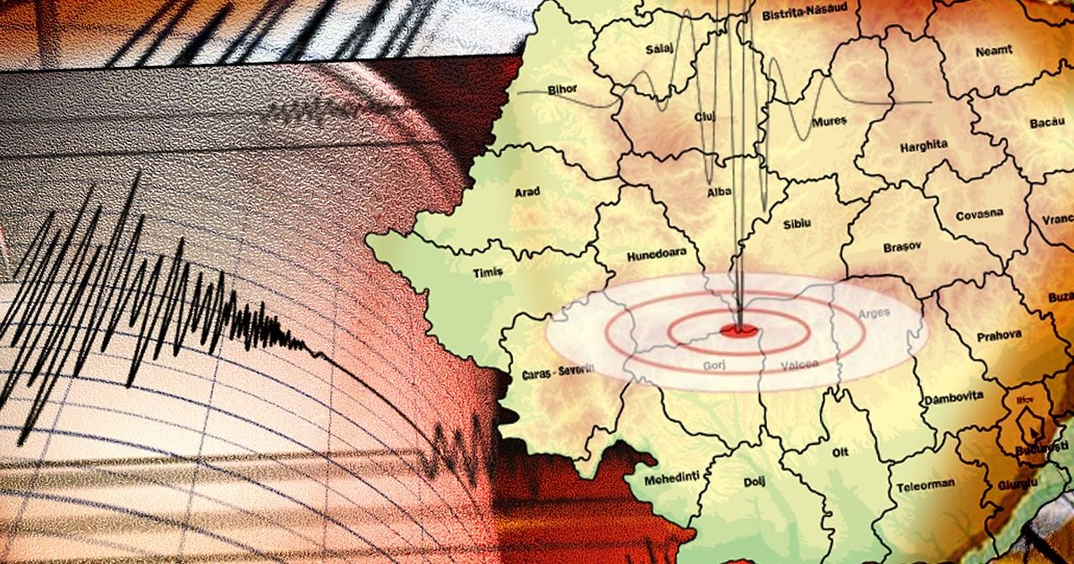 România, zguduită de un cutremur puternic. Seismul de 5,2 grade pe ...