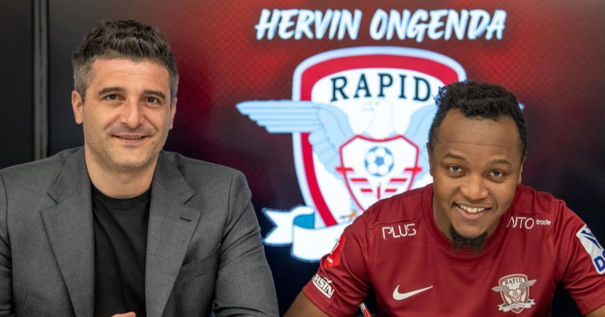 Fotbalistul francez Hervin Ongenda a fost prezentat oficial de Rapid: „Sunt nerăbdător să joc în ...