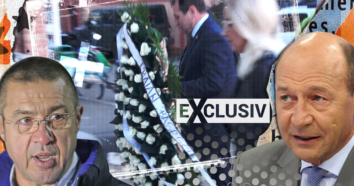 Traian Băsescu, gest inedit la priveghiul lui Rudel Obreja! Ce i-a ...