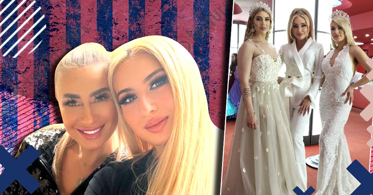 Anamaria Prodan și-a văzut fiica mireasă! Sarah Dumitrescu a defilat într-o rochie vaporoasă ...