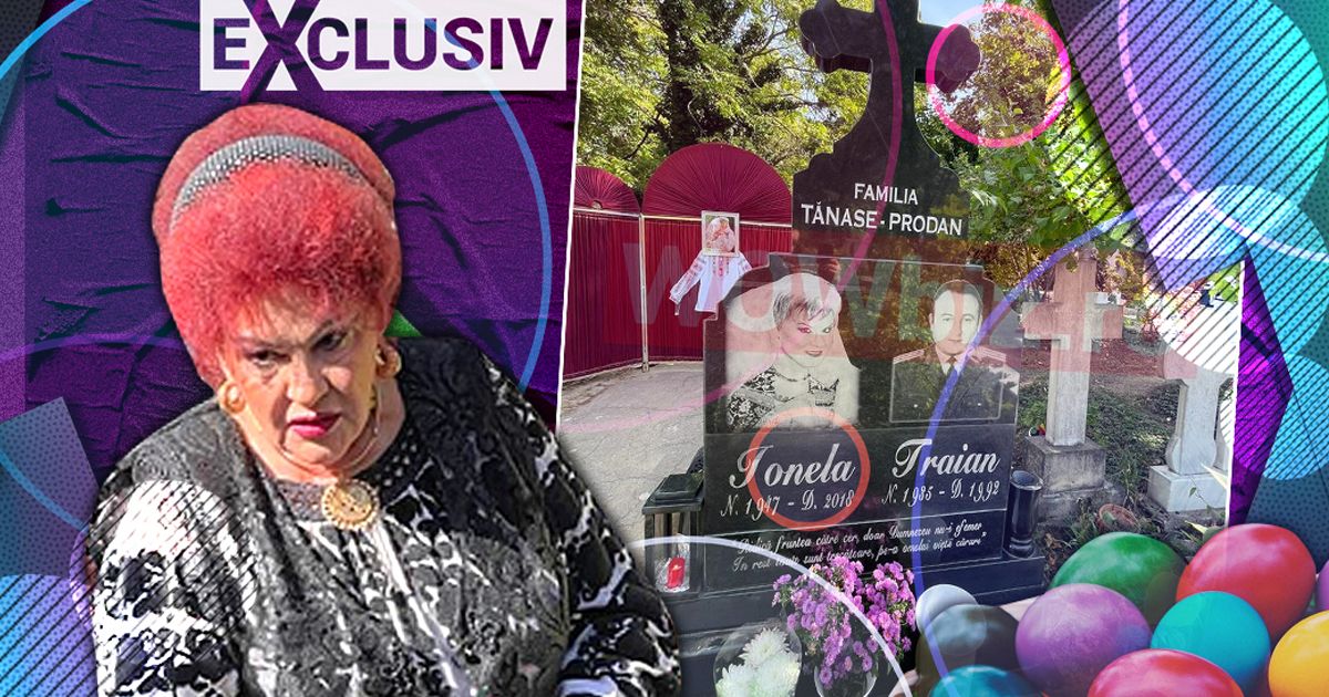 Elena Merișoreanu a povestit ce a găsit pe mormântul Ionelei Prodan ...