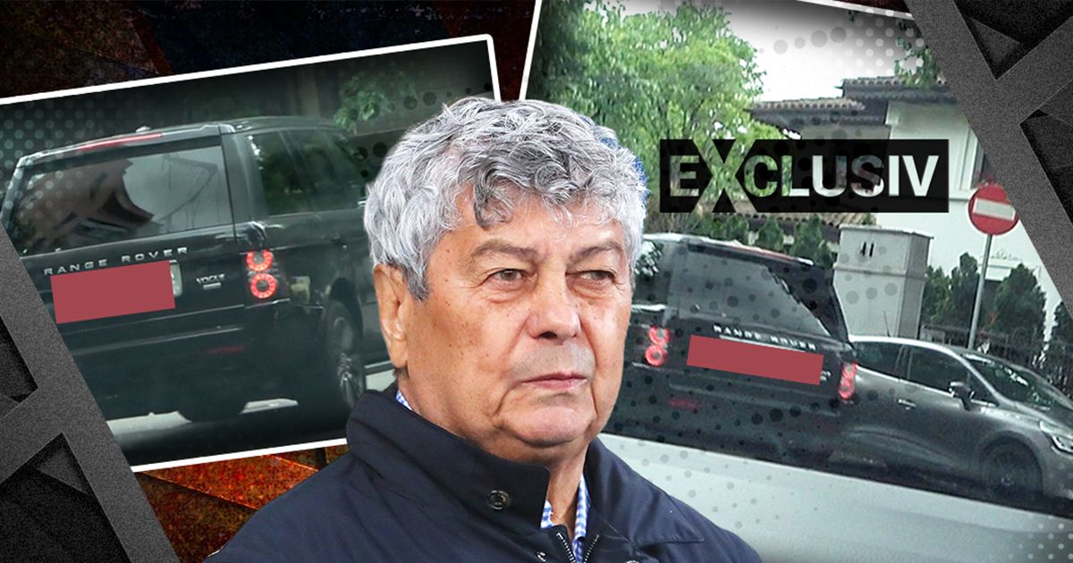 Șoferul lui Mircea Lucescu nu mai ține cont de regulile de circulație ...