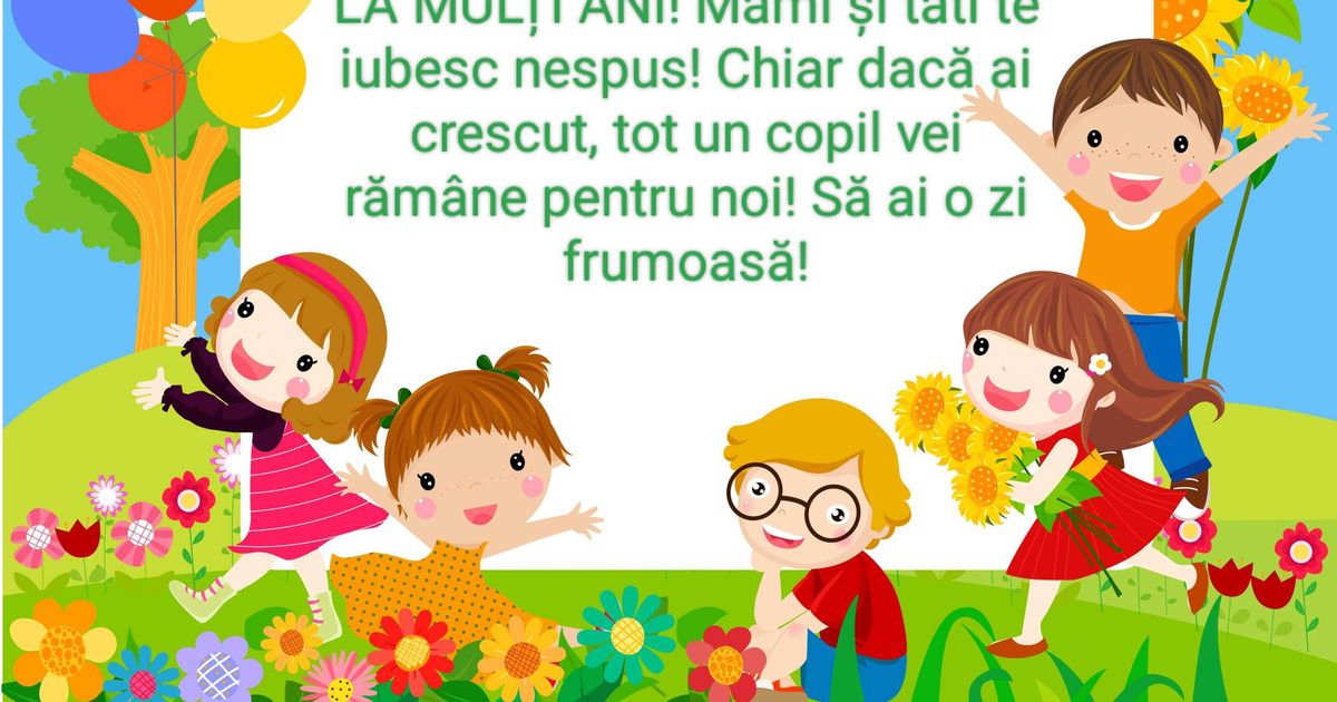 Felicitări de Ziua Copilului 2023. Urări din suflet pe care le poți ...