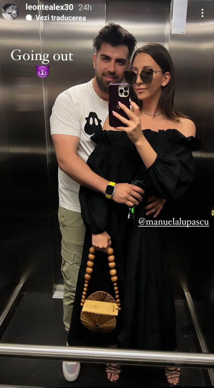 Ce a apărut pe contul lui Alex Leonte, cu puțin timp înainte ca Theo Rose să nască. Manuela ...