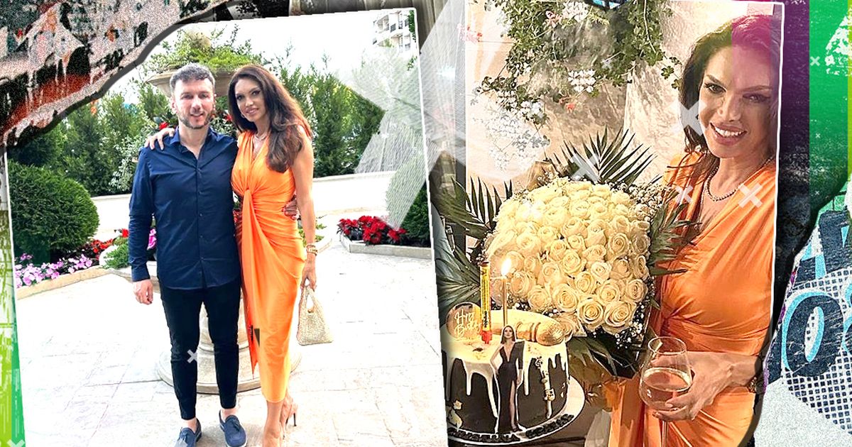 Cristina Spătar, luată prin surprindere de soț, de ziua ei de naștere ...