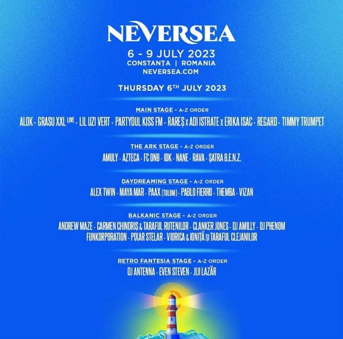 Programul pe zile la Neversea 2023. Vezi la ce oră începe festivalul ...