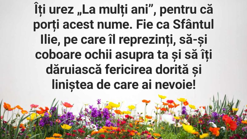 Mesaje de Sfântul Ilie 2023. Urări și felicitări pentru miile de români ...