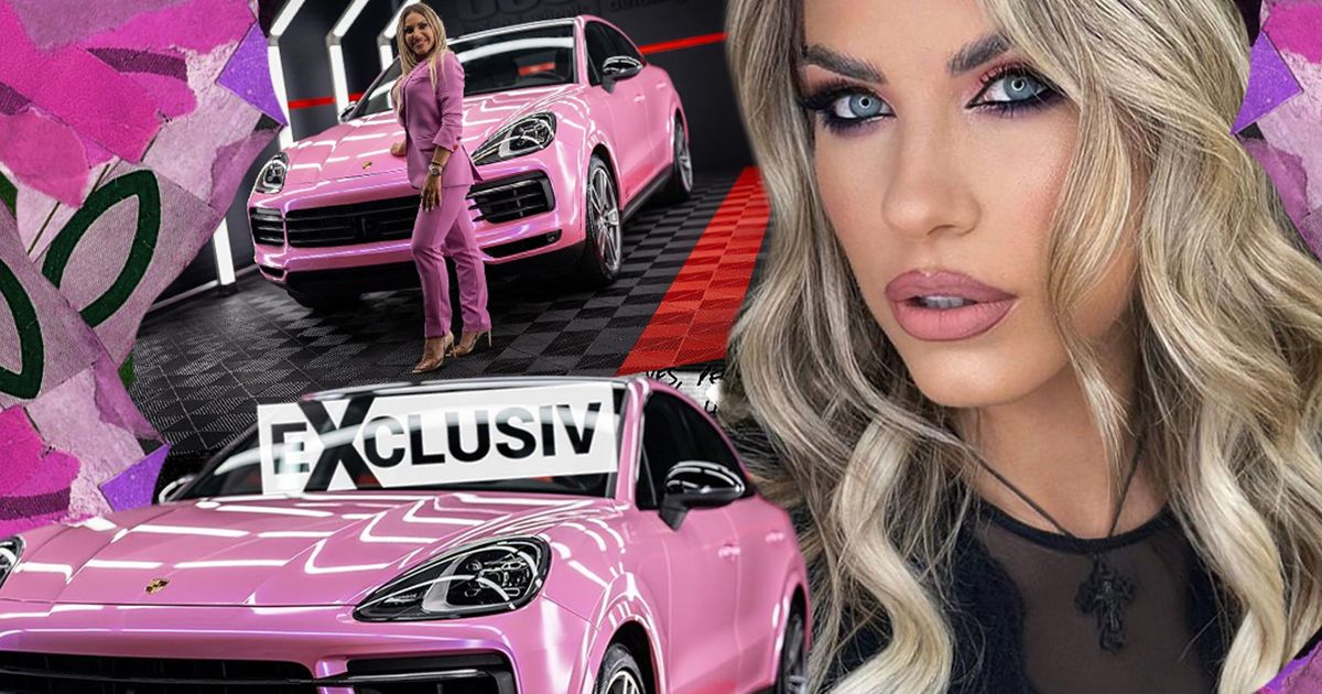 Amna e pe cai mari! Ce bolid de lux conduce blondina și cât valorează o ...