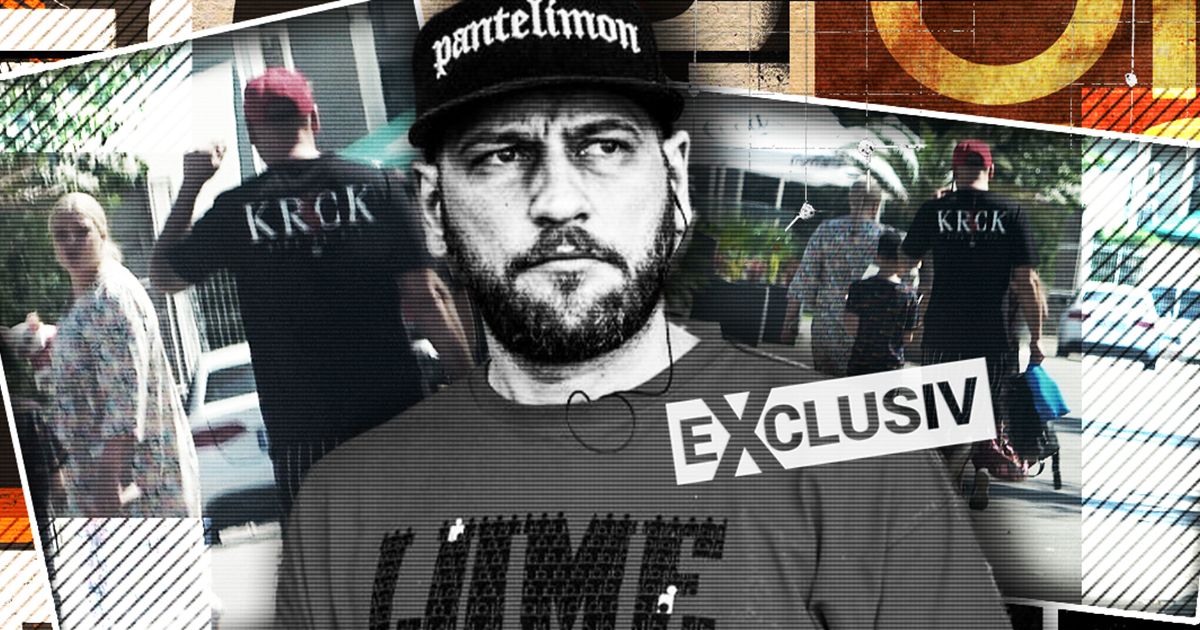 Pe scenă e băiat rău, dar în familie e un tată model! Imagini rare cu ...