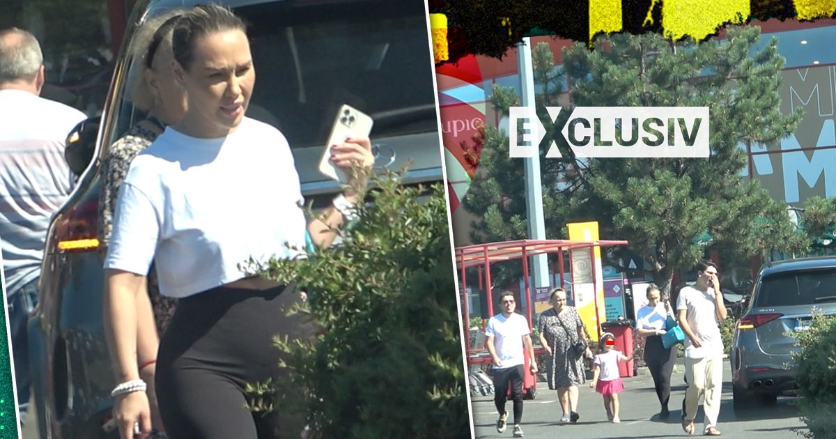 Raluca Podea încinge orice loc cu prezența ei, chiar și parcarea de la ...