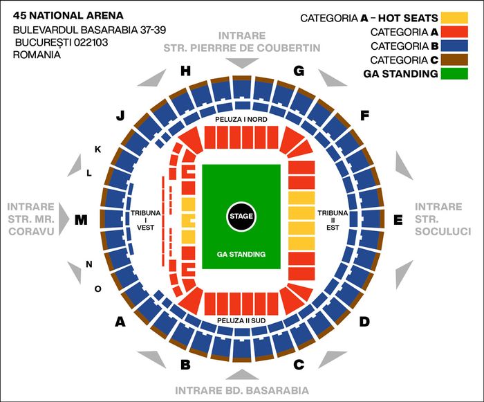 Cât costă un bilet la concertul lui Ed Sheeran de pe Arena Națională ...