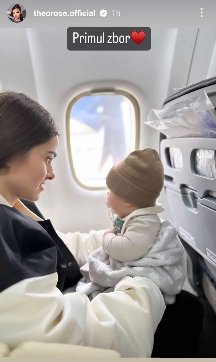 Theo Rose, imagine emoționantă cu fiul ei și al lui Anghel Damian! Artista nu s-a putut abține ...