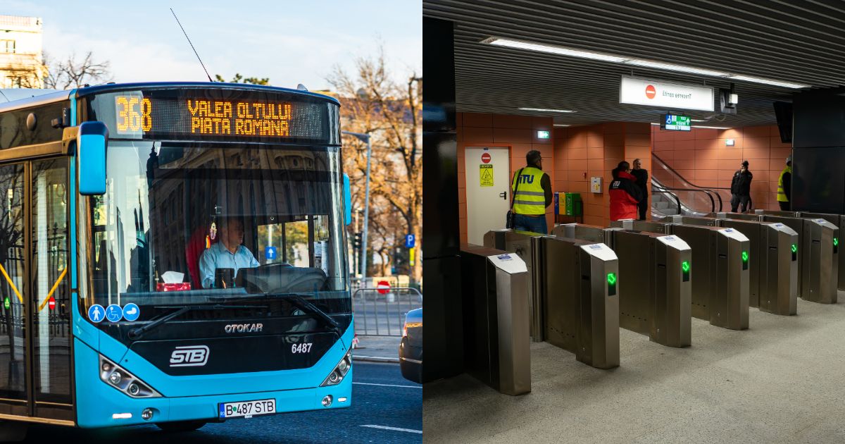 Cum vor circula autobuzele, tramvaiele și metroul de Revelion 2024. Vezi care este programul STB ...