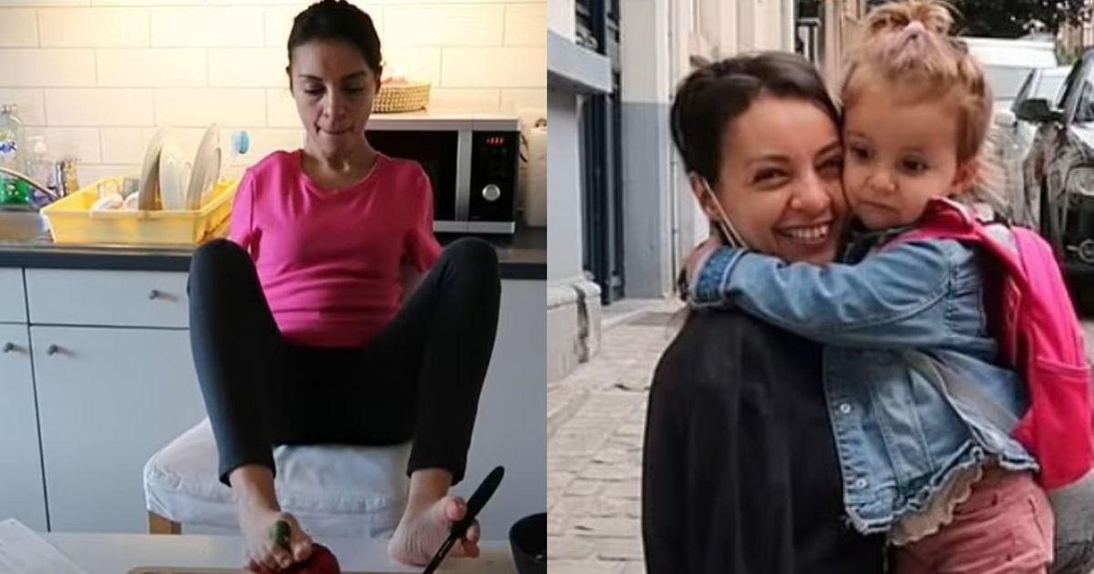 Povestea impresionantă a mamei care s-a născut fără brațe, devenită ...