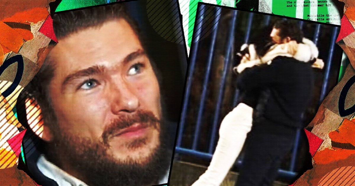 Călin Donca și soția lui, Orianda, revedere emoționantă la ieșirea din ...