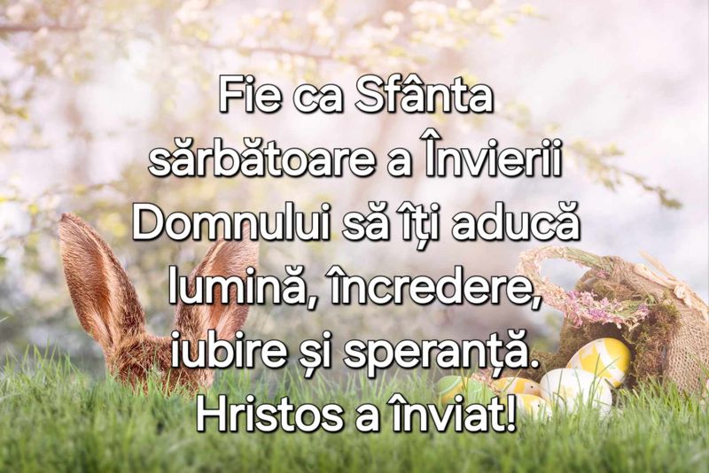 Felicitări de Paștele catolic 2024. Poze cu text și mesaje creștine cu ...