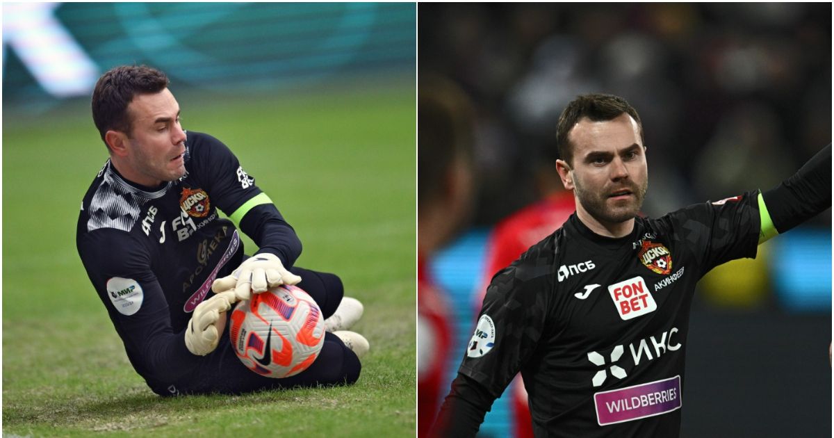 Igor Akinfeev este legitimat la 33 de ani la gruparea ȚSKA Moscova ...