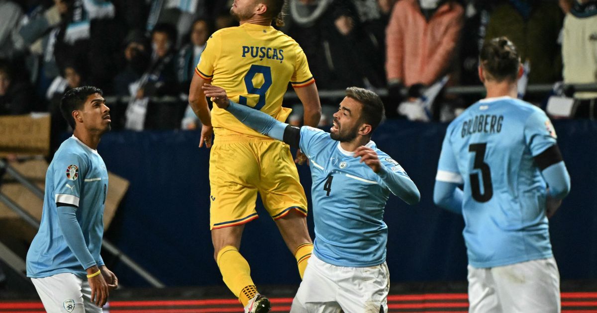 George Pușcaș a marcat golul de onoare al echipei sale în meciul dintre ...