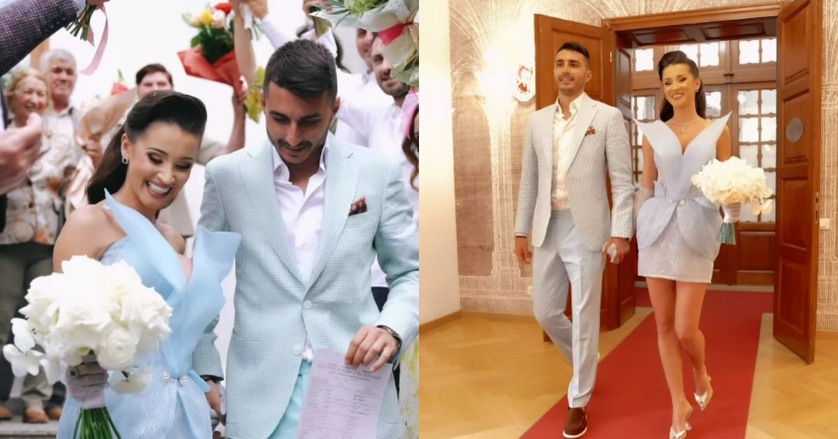 Ana-Maria Barnoschi și iubitul ei au devenit soț și soție ...