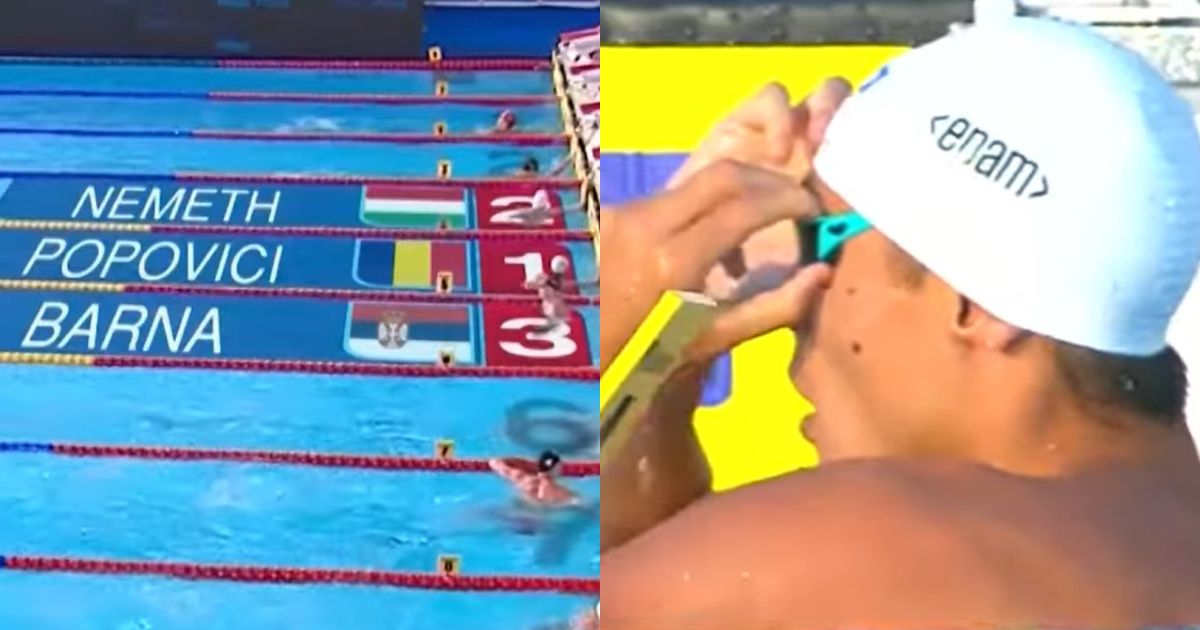 David Popovici, din nou campion european la 100 de metri liber! A scos un timp fenomenal ...