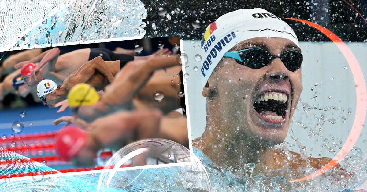 David Popovici, campion olimpic! A luat aurul în finala de 200 de metri liber de la Jocurile ...