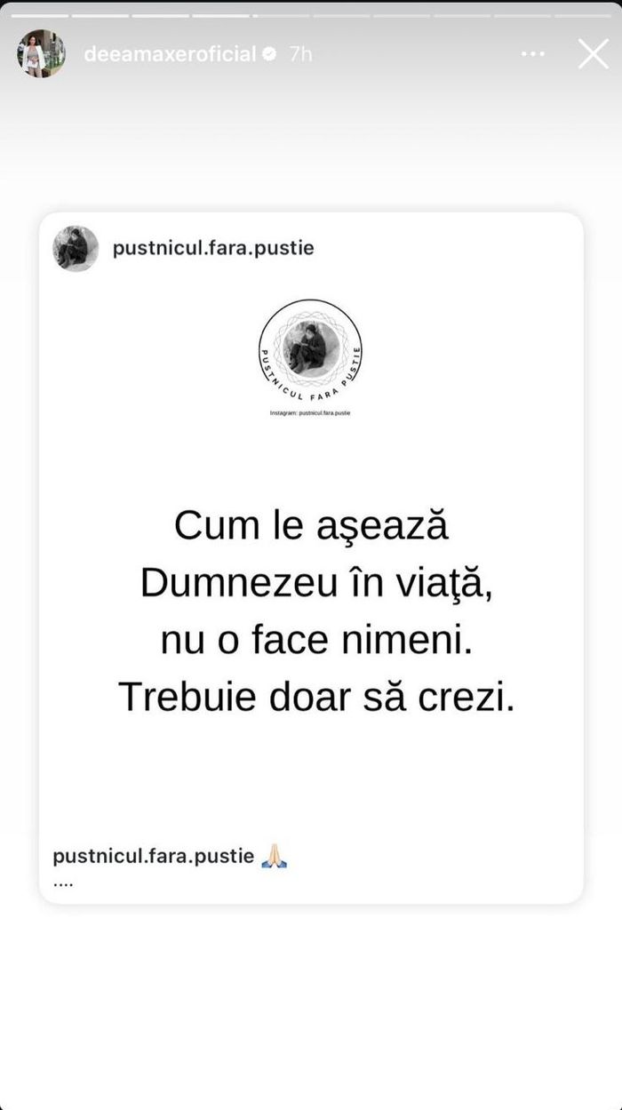 Deea Maxer și Robert Drilea s-au despărțit?! Mesajele neașteptate pe ...
