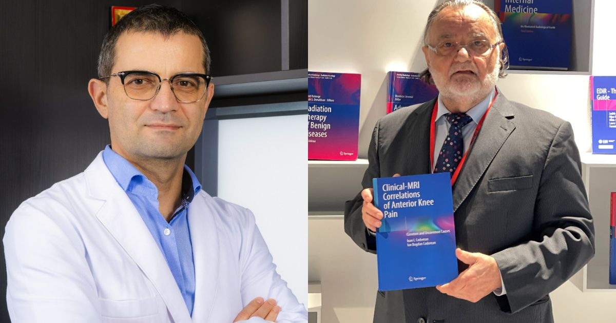 Dr. Ion Bogdan Codorean și tatăl său, Prof. Univ. Dr. Ioan Codorean, au ...