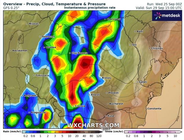 Ce este "Ciclonul Ashley" și cât de mult se va răci vremea din România ...
