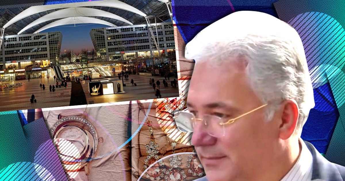 Adriean Videanu și soția sa, opriți în aeroportul din Munchen cu ...