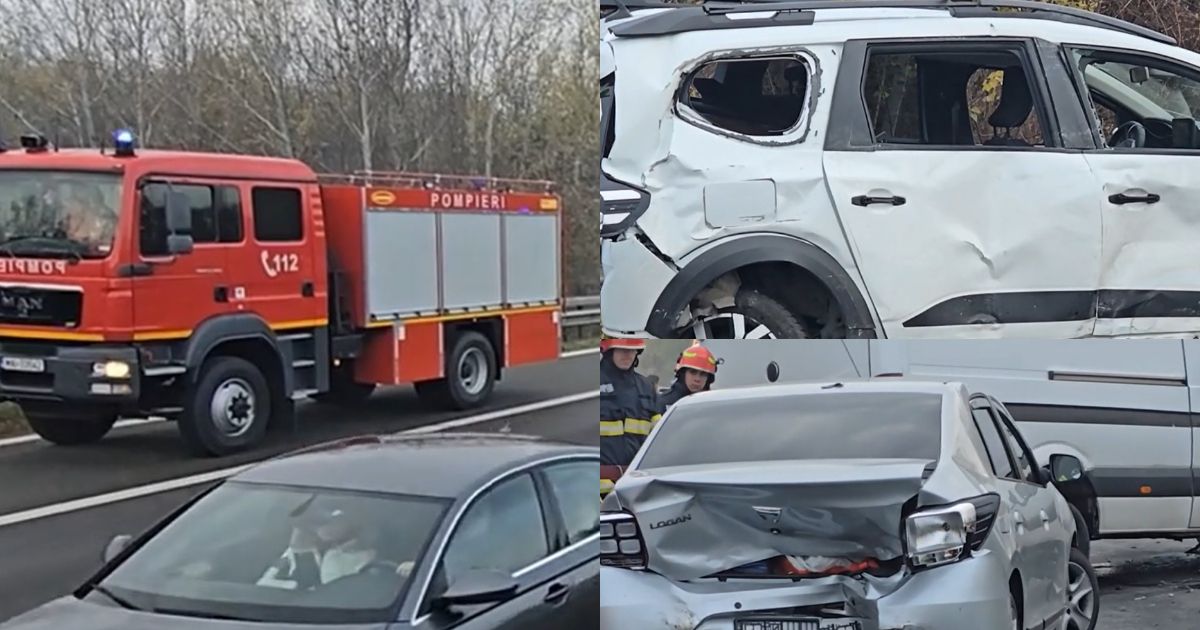 Cauzele producerii accidentului rutier de pe autostrada A3! Victimele ...