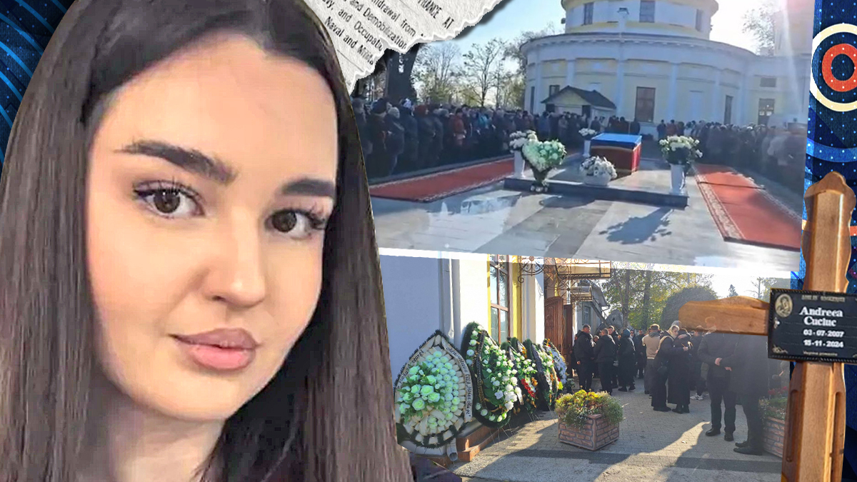 Rămas-bun, Andreea Cuciuc! Imagini cutremurătoare de la înmormântarea ...