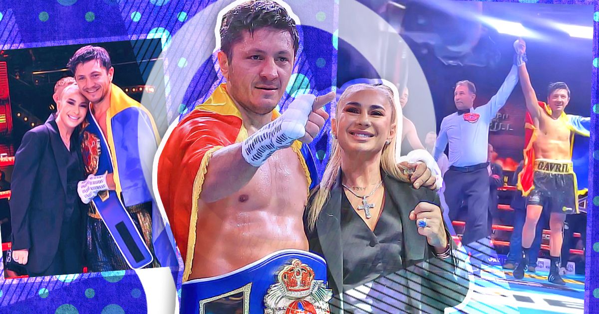 Victorie pentru Ronald Gavril! I s-a cântat imnul României după ce a câștigat titlul mondial WBF ...