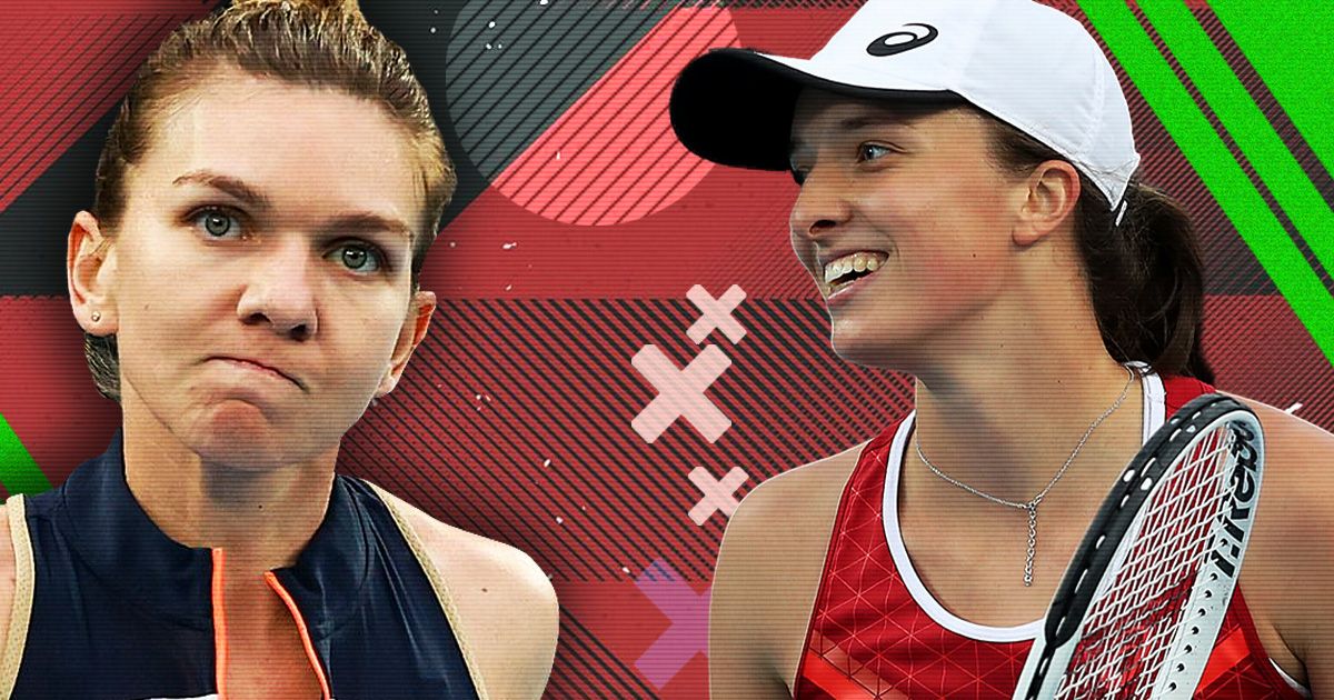 Iga Swiatek a râs în hohote de Simona Halep, după o eroare de joc ...
